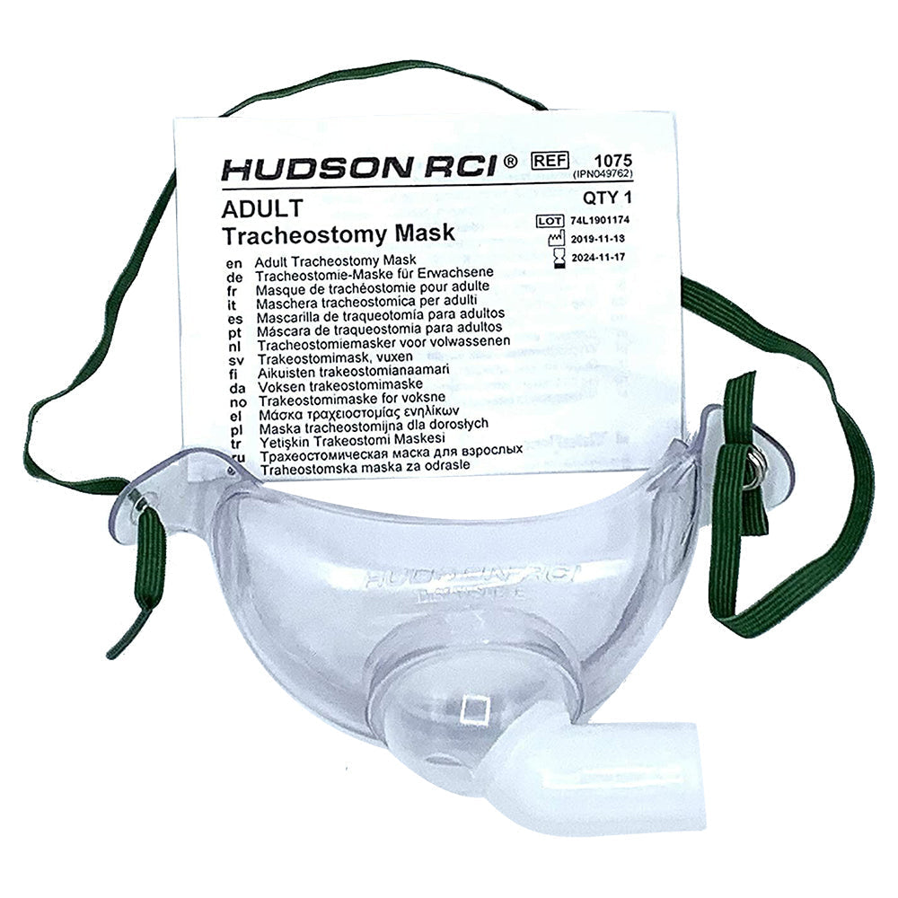 Hudson RCI Adult Tracheostomy Mask with 360° Swivel – Resp NYC