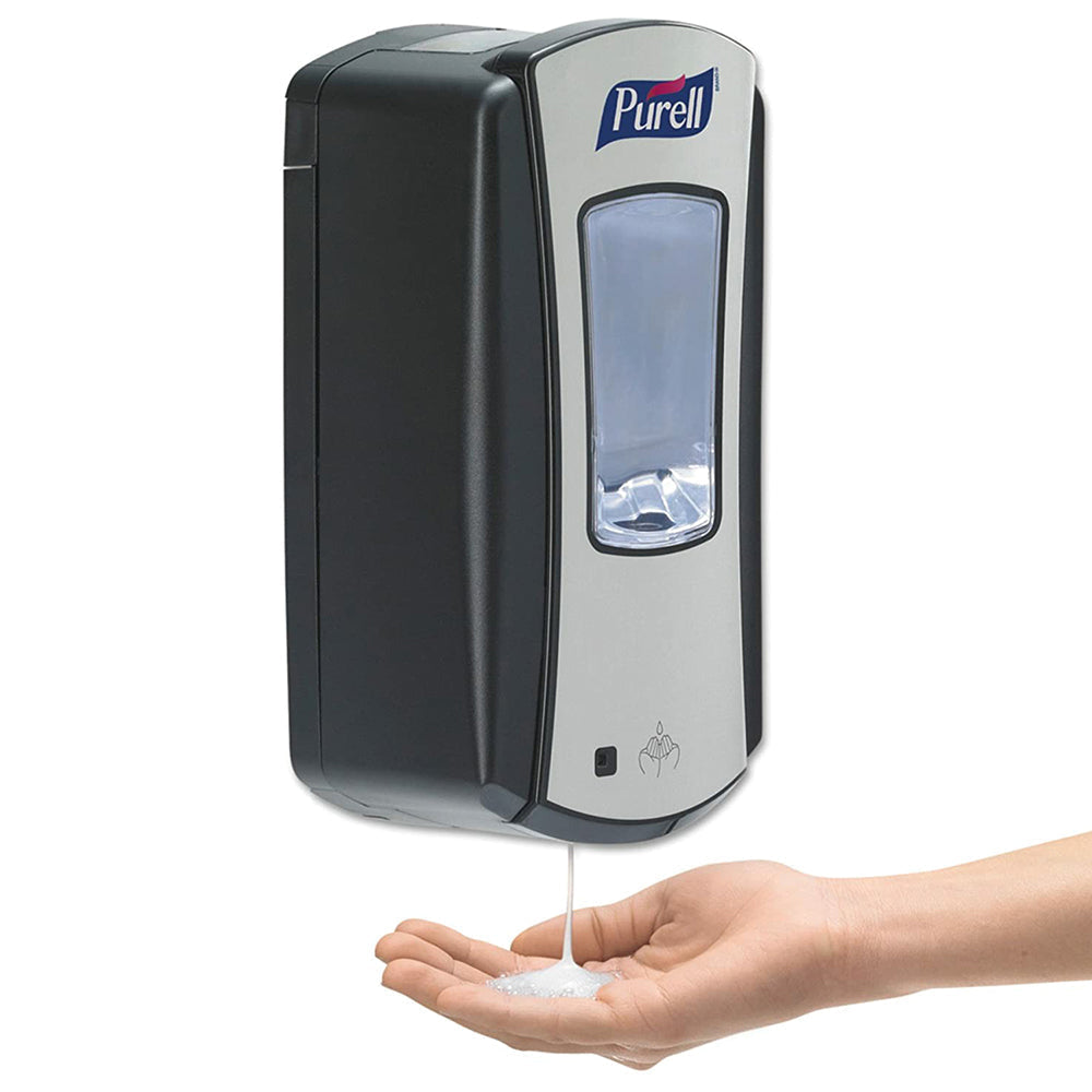Purell LTX-12 Wall Mount Touch-Free Hand Sanitizer Dispenser - Chrome ...