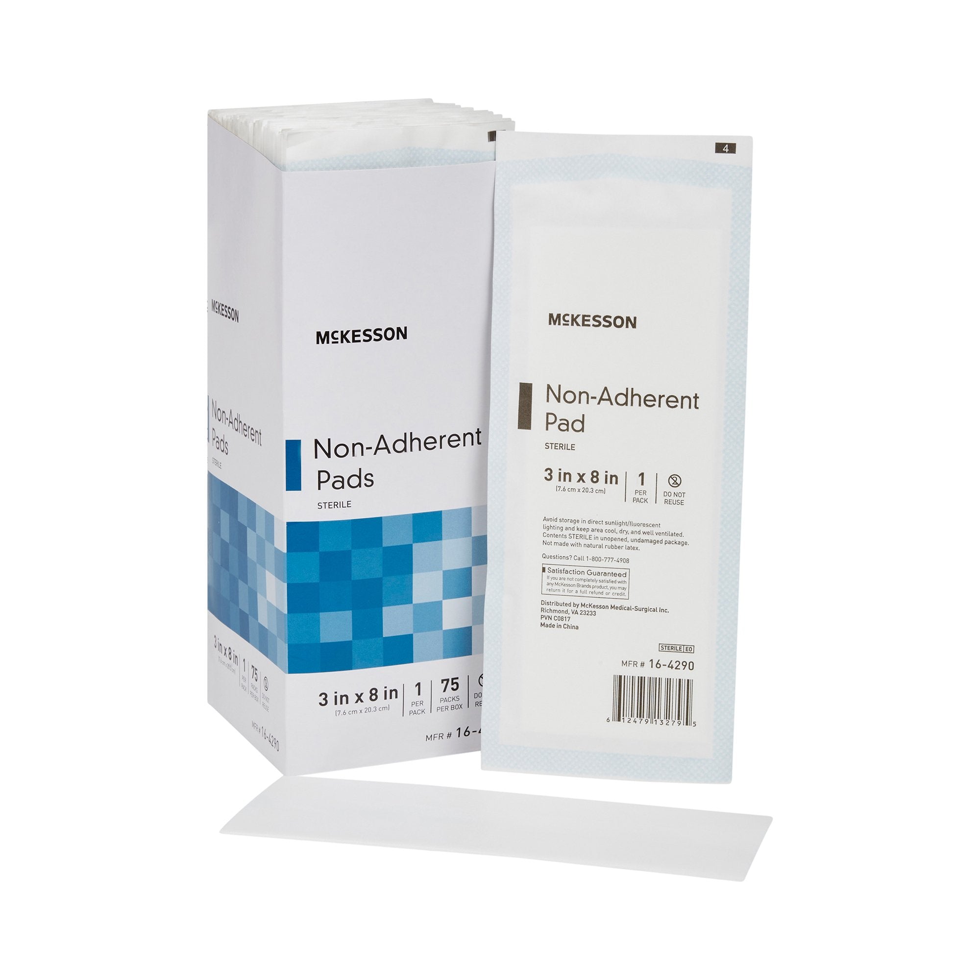 McKesson Non-Adherent Sterile Dressing, 3"x8" – Resp NYC