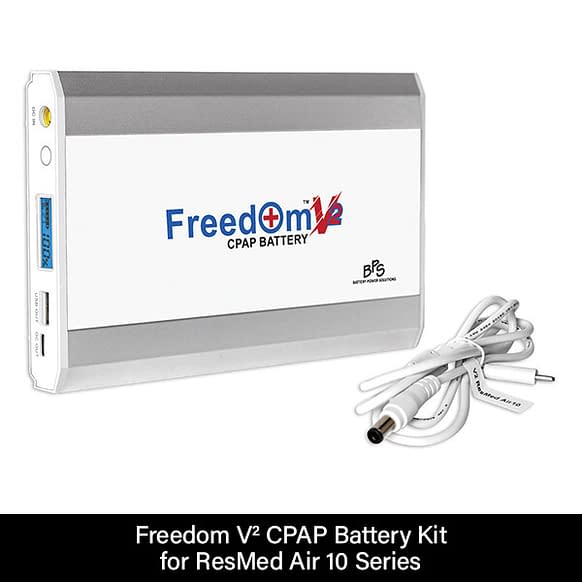 Freedom V² CPAP Battery Kit for ResMed Air 10 Series – Resp NYC